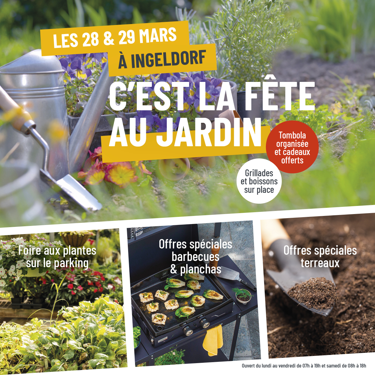 C'est la fête au jardin chez Batiself
